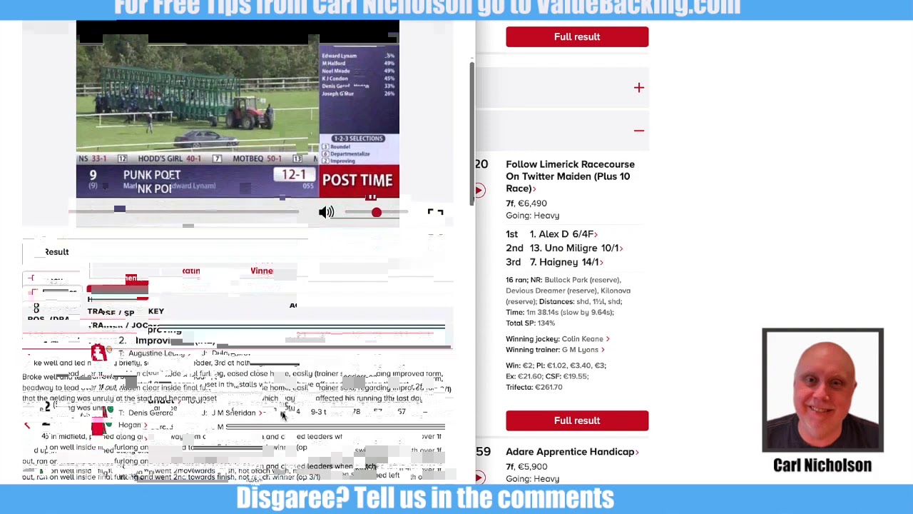 Carl Nicholson - Jockeys to follow - YouTube