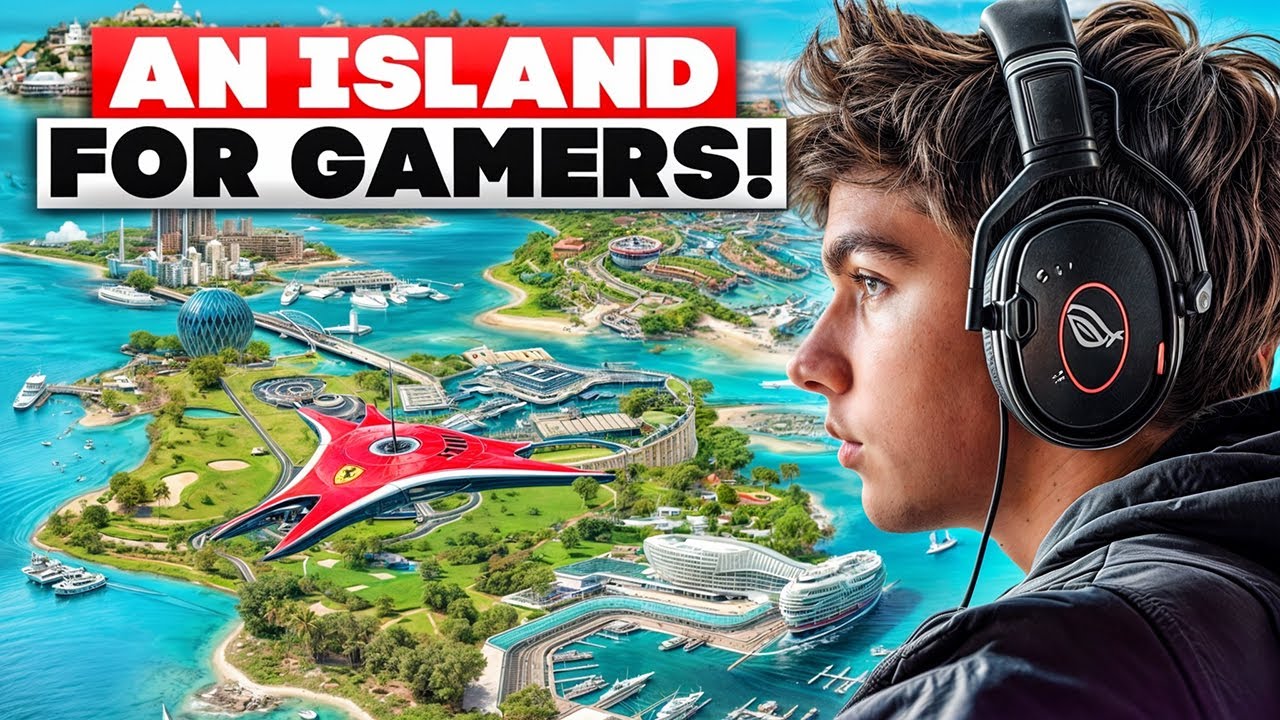 Shocking Real Life Gaming Island in Abu Dhabi! - YouTube