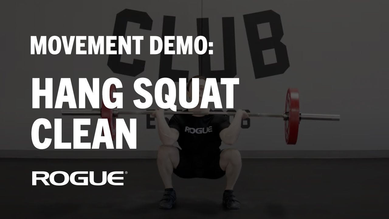 Movement Demo - Hang Squat Clean - YouTube