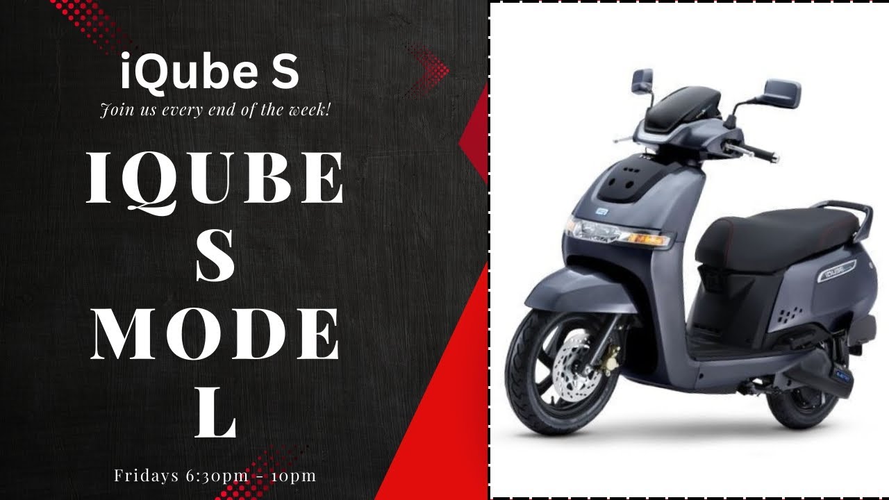 TVS iQube S Electric) Scooter comes 7'' Bigger Screen with a larger ...