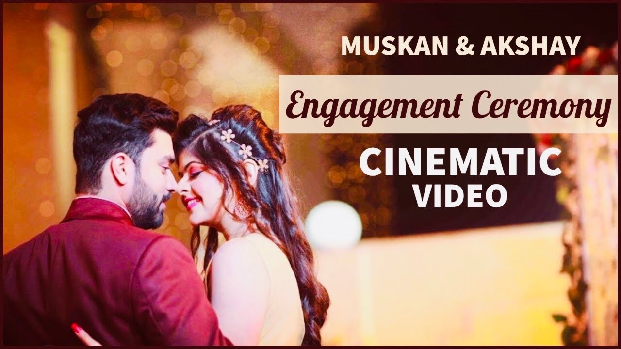 Our Engagement & Roka Function | Ring Ceremony | Cinematic video ...