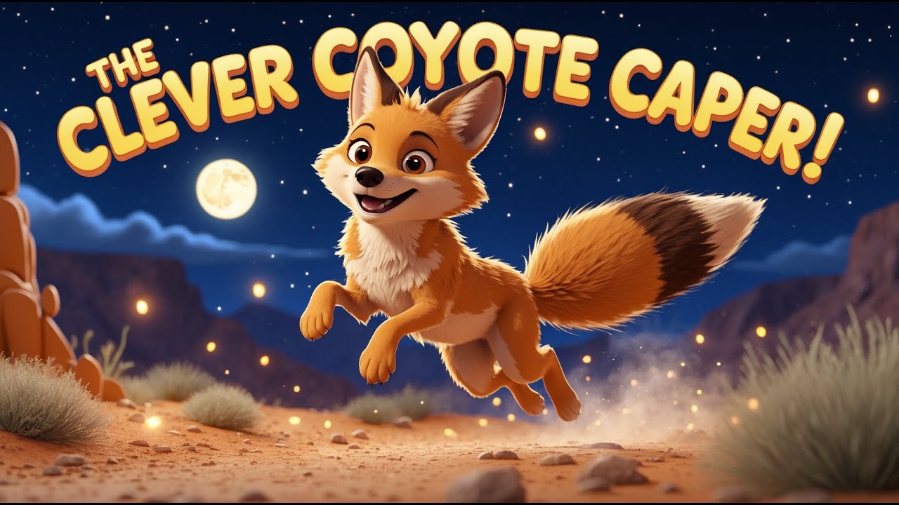 The Clever Coyote Caper | Fun Desert Adventure Song | Playful Animal ...