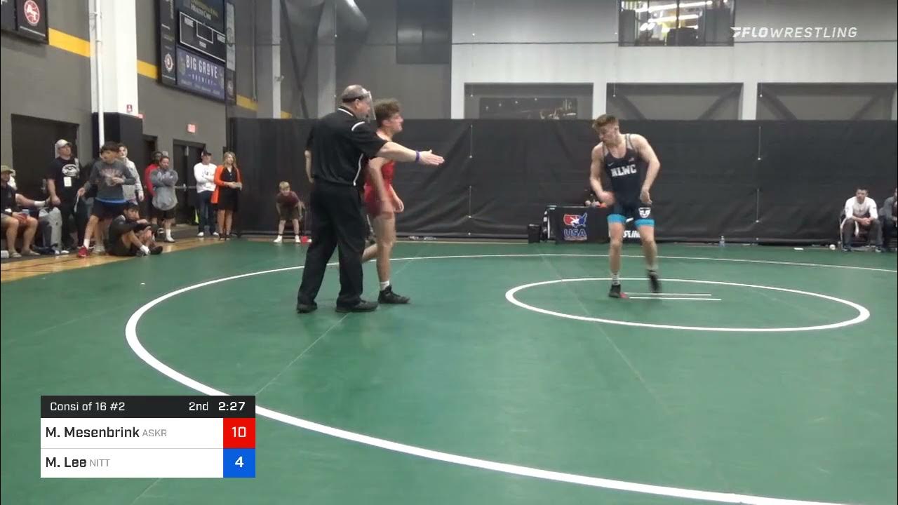70 Kg Consolation - Mitchell Mesenbrink, Askren Wrestling Academy Lake Country Vs Matt Lee ...