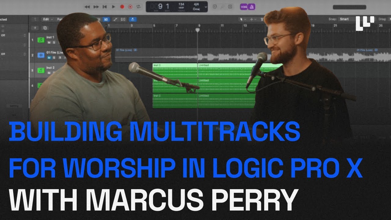 EP #80: How to Build Worship Tracks for Church in Logic Pro X with ...