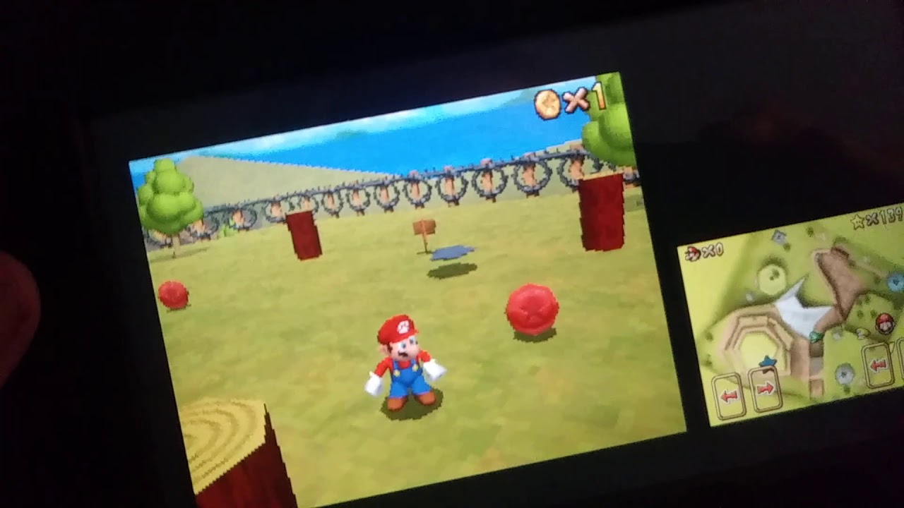 Every copy of Super Mario 64 DS is personalized - YouTube