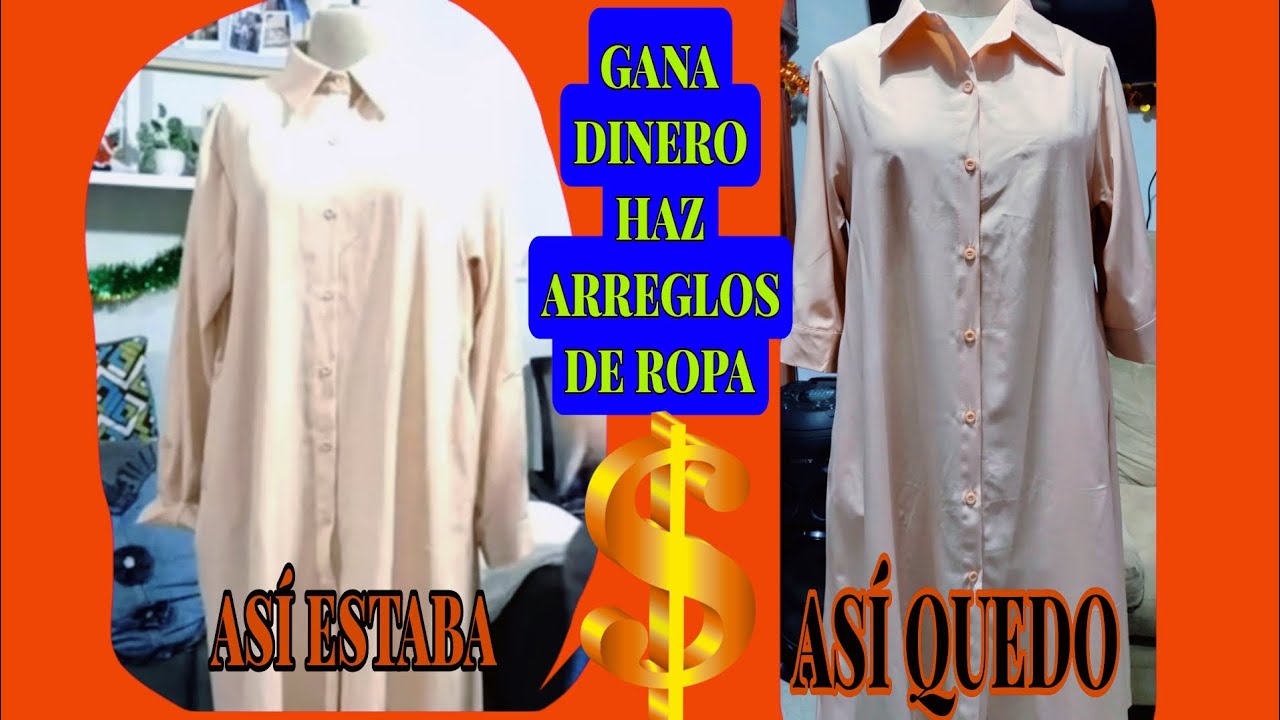Como arreglo un vestido que me queda GRANDE como reducir un vestido ...