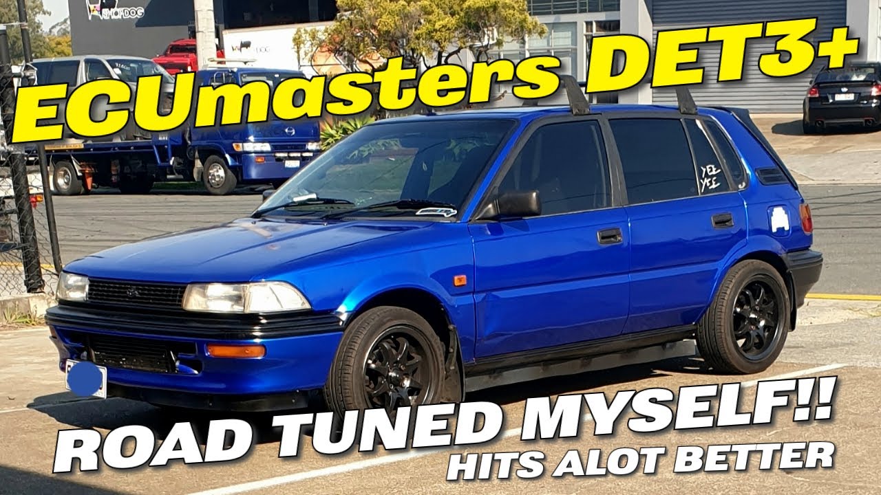 Adjusting The Tune On The Turbo Corolla with Piggyback Ecu (ECUMaster ...