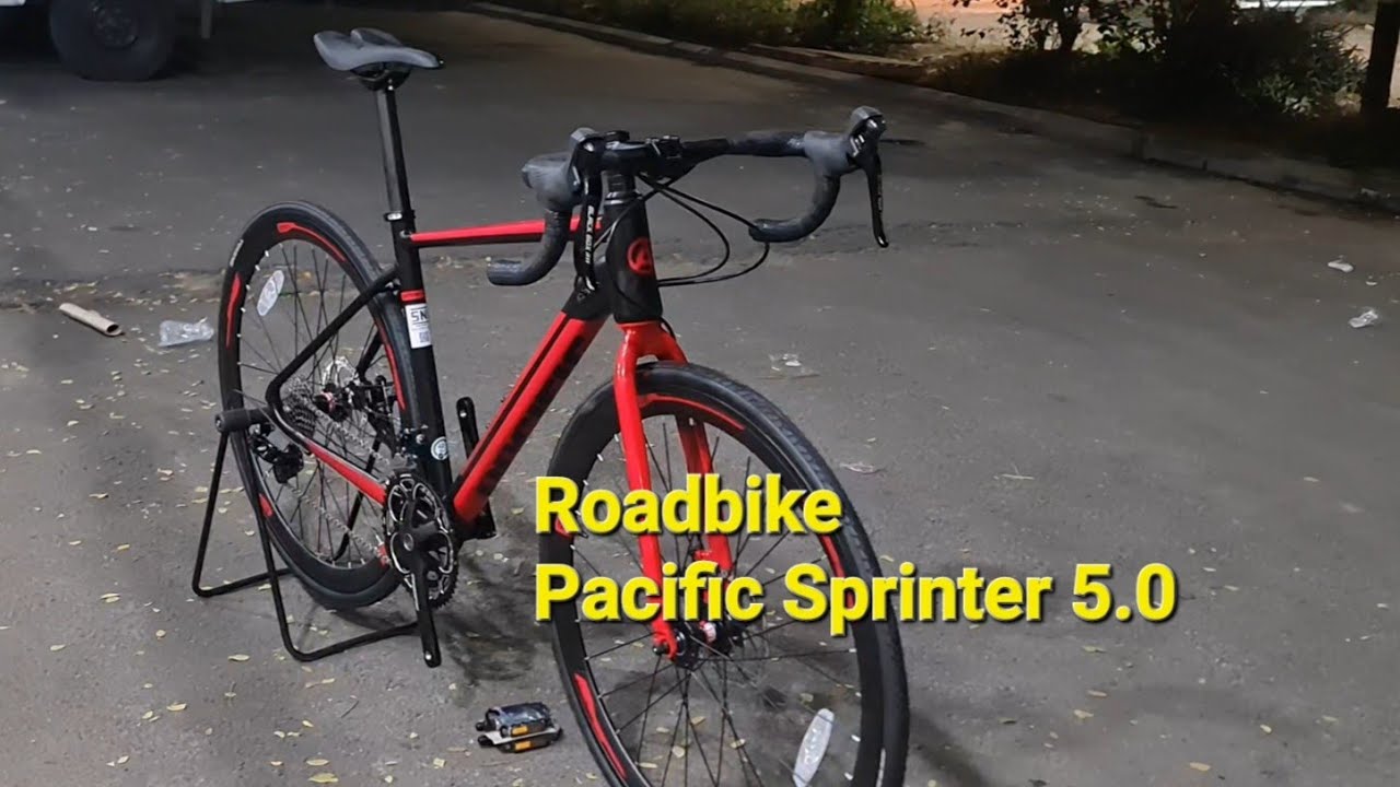 Roadbike Pacific Sprinter 5.0 Disc Brake 2x10 speed Alloy Murah banget ...