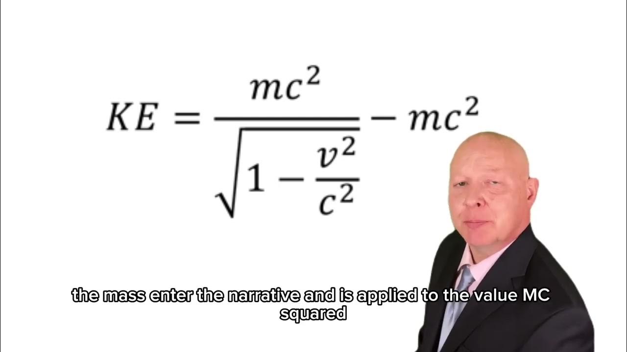 The Erroneous Derivation of E=mc^2 - YouTube