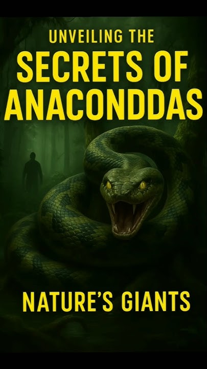 Unveiling the Secrets of Anacondas: Nature's Giants |Full Video| # ...