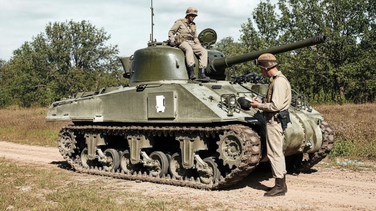 The Gunner Who Made the Sherman a Tiger Slayer. When Skill Beat Steel ...