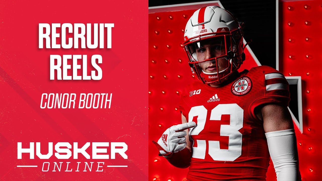 Nebraska football RB commit Conor Booth highlights I Bishop Neumann ...