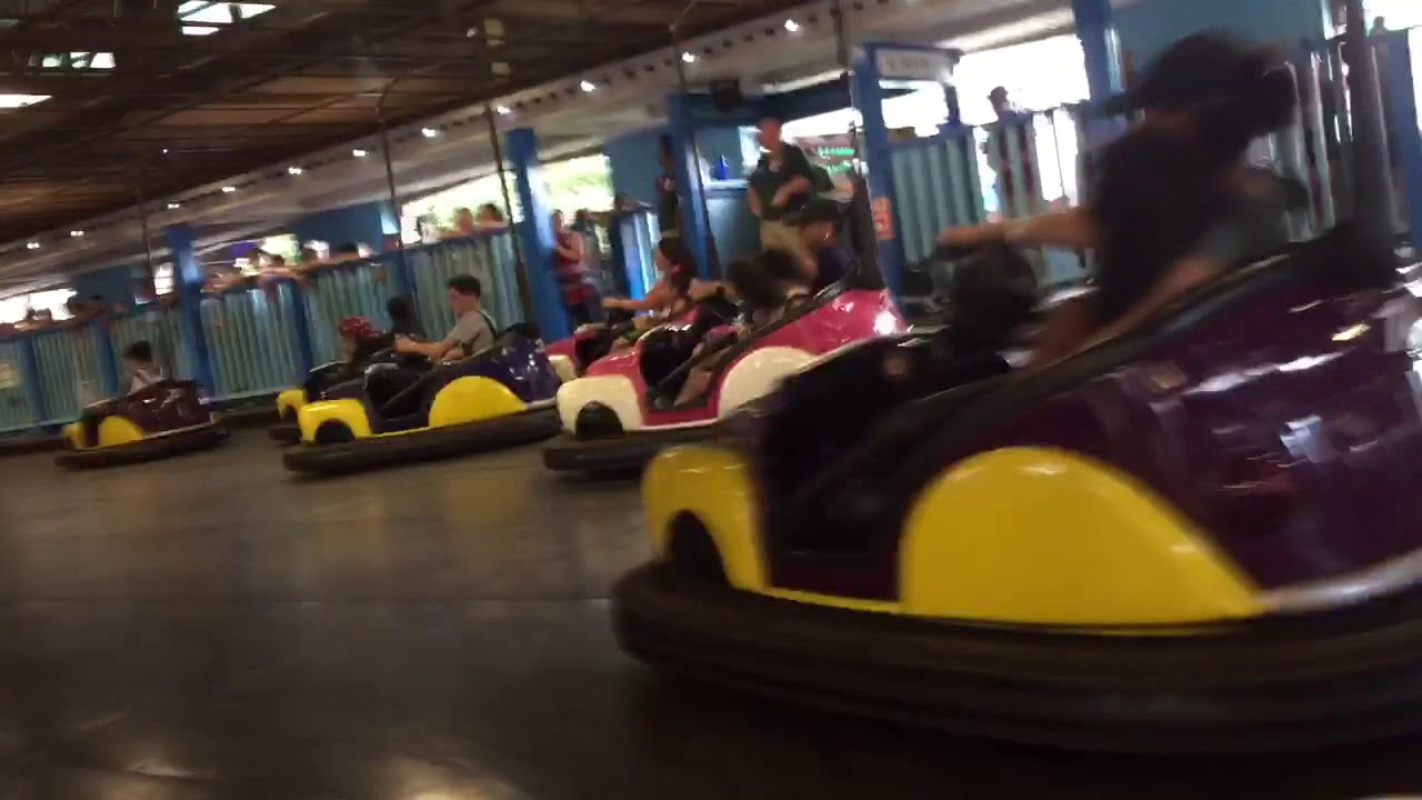 Auto Scooter: The Bumper Cars Ride at Rye Playland Amusement Park - YouTube