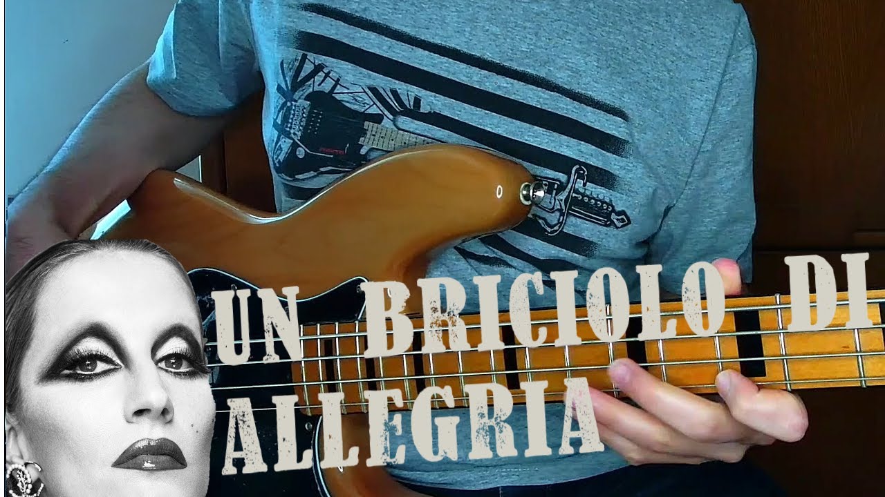 BLANCO MINA - Un Briciolo Di Allegria - Bass Cover - YouTube