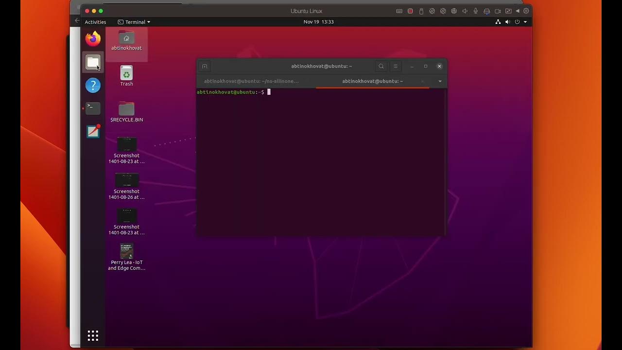 نصب شبیه‌‌ساز شبکه NS3 روی Ubuntu 20.04 - YouTube