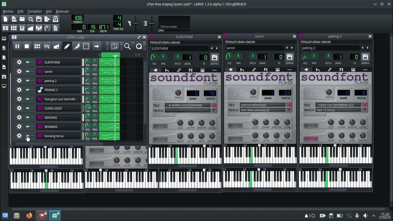 tes srepeg lasem solo instrument wayang | irfan-freeSource - YouTube