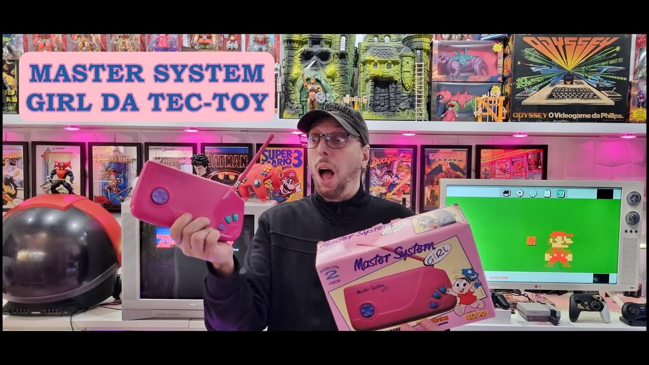RARO MASTER SYSTEM GIRL DA TEC-TOY - BRASIL (MÔNICA) 1994 - REVIEW ...