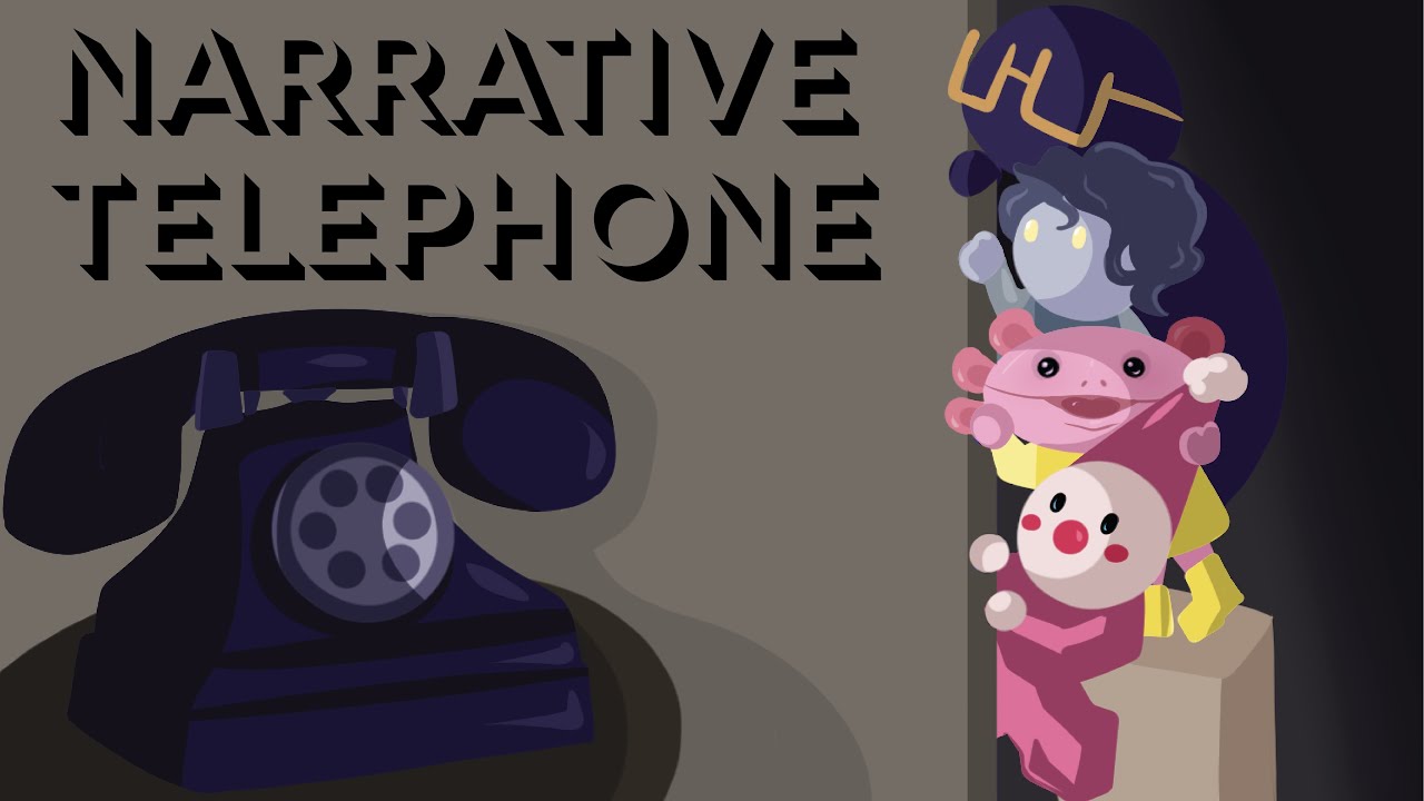 Telling Spooky Stories - Narrative Telephone - YouTube