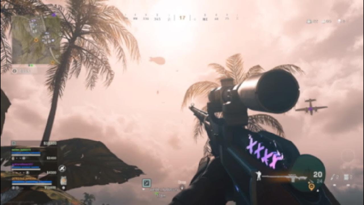 3 line sniper shots warzone - YouTube