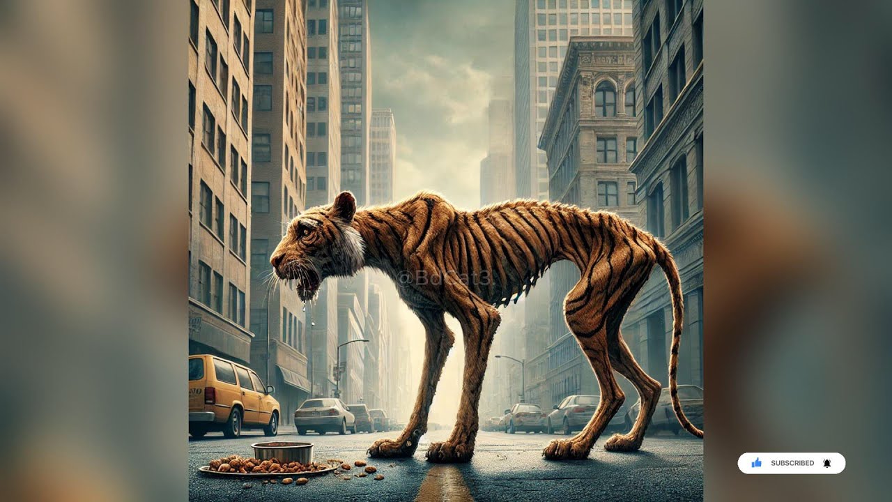 Weak Tiger 🐅🐯 #trending #youtube #cat - YouTube