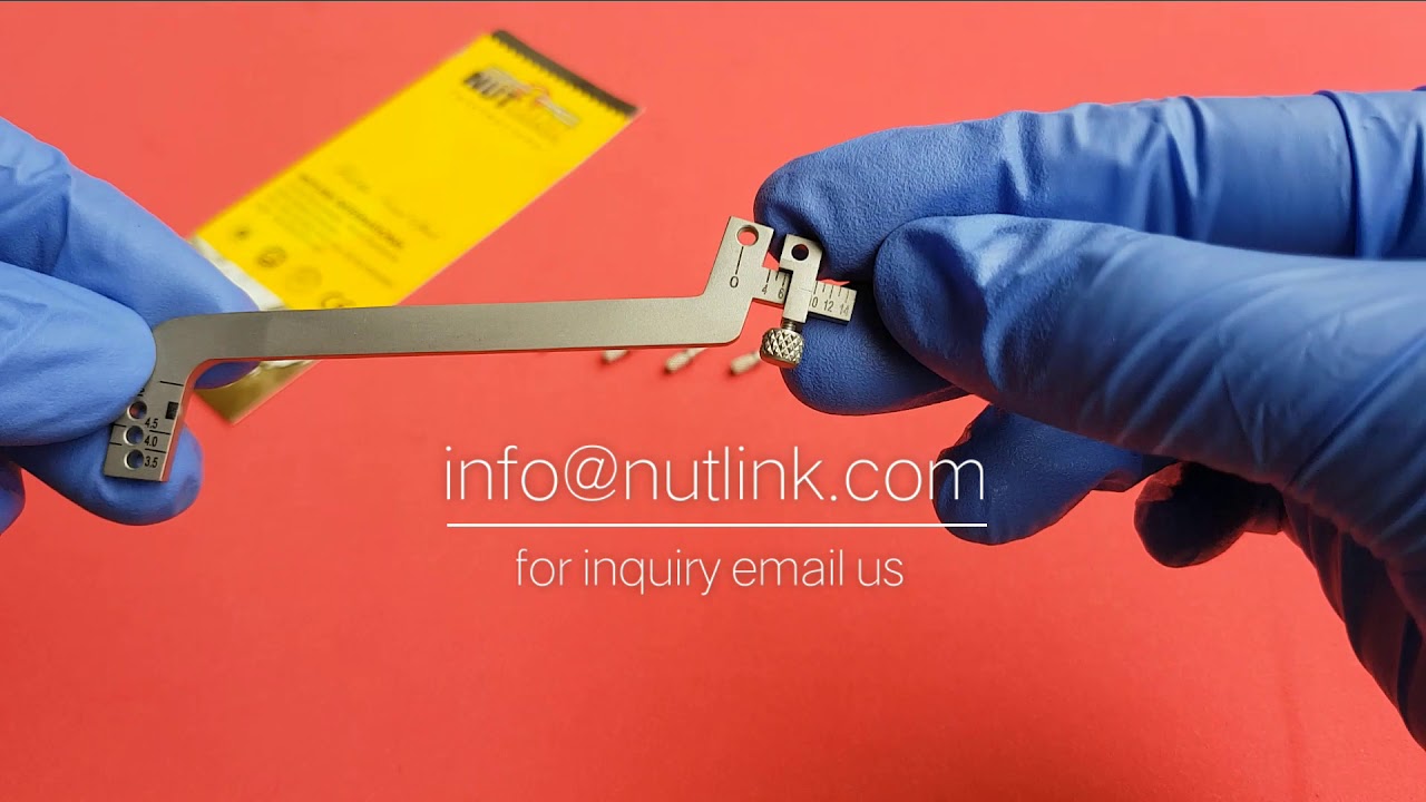 New Dental Implants Guide Gauge | Nutlink - YouTube
