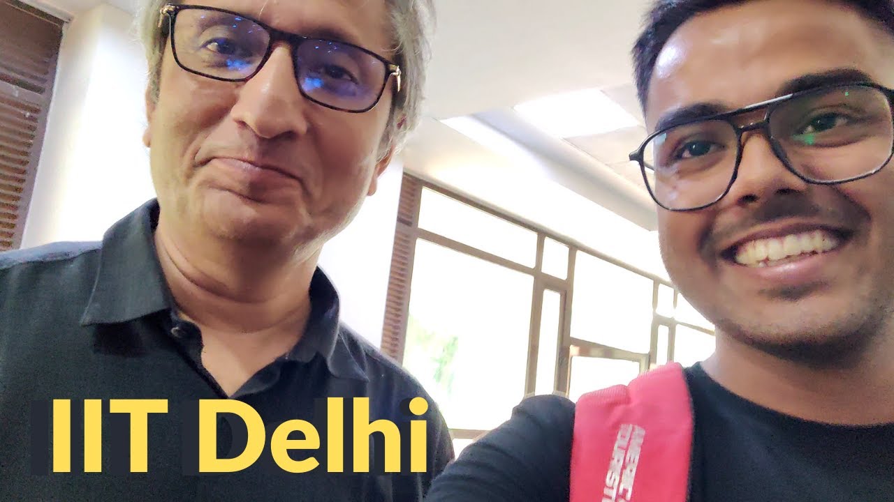 Ravish Kumar Speaks at IIT Delhi | @ravishkumar.official - YouTube