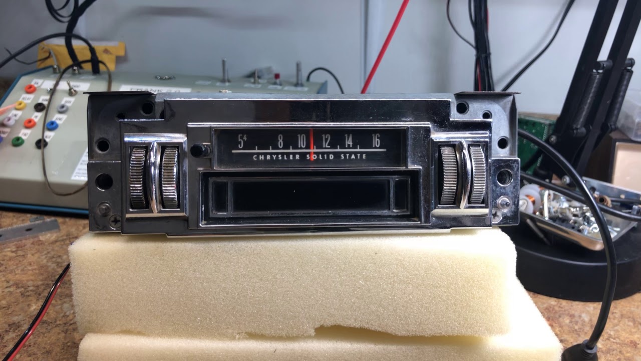 1969 Plymouth Roadrunner AM FM 8-Track - YouTube