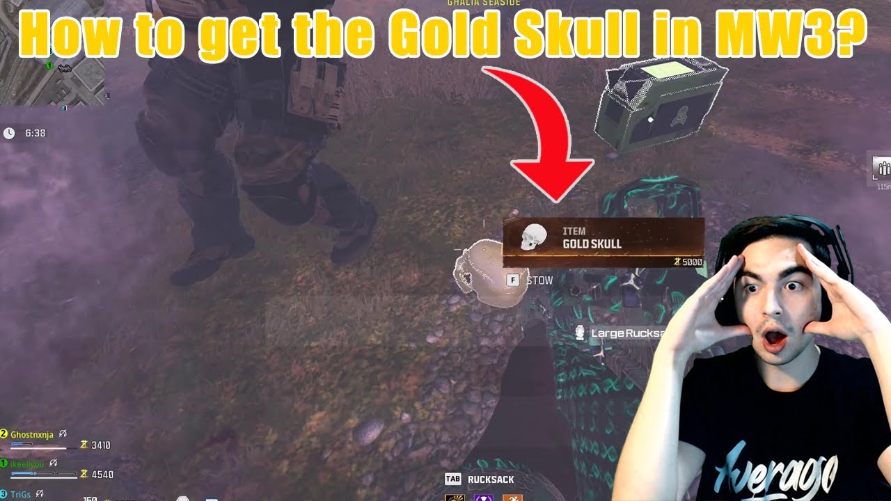 HOW TO GET THE GOLD SKULL IN MW3 ZOMBIES? - YouTube
