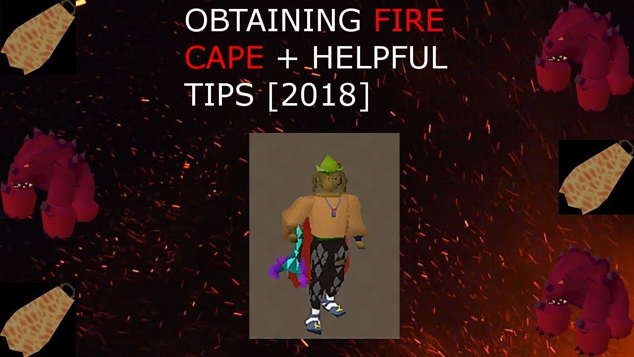 Obtaining Fire Cape On A Pure + Helpful Tips | 60 Attack Pure Ep. #5 ...