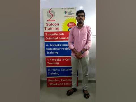 Embedded System Course in Pune | Amol Trained & Placed By Sofcon Pune - YouTube