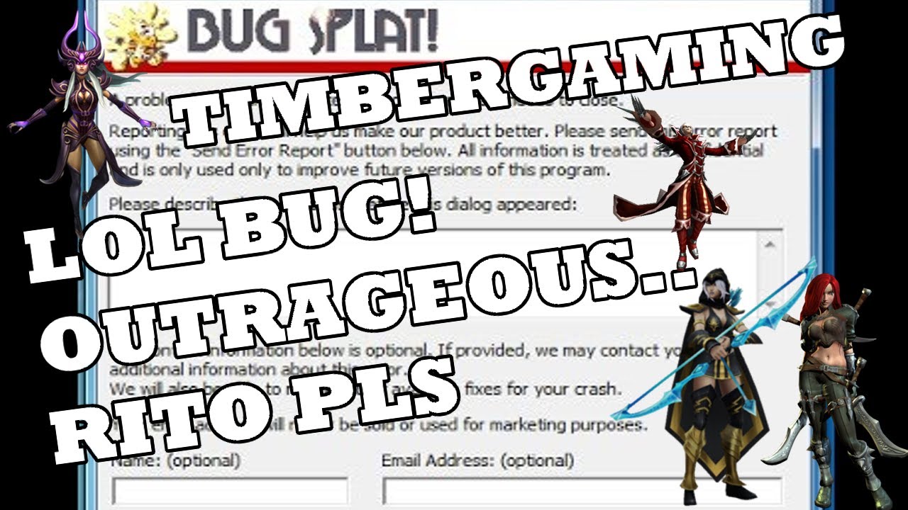 LOL CHAT BUG?! OUTRAGEOUS | TimberGaming - YouTube