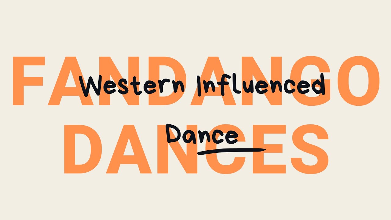Fandango Dances (Western Influenced Dance) - Group #2 - YouTube