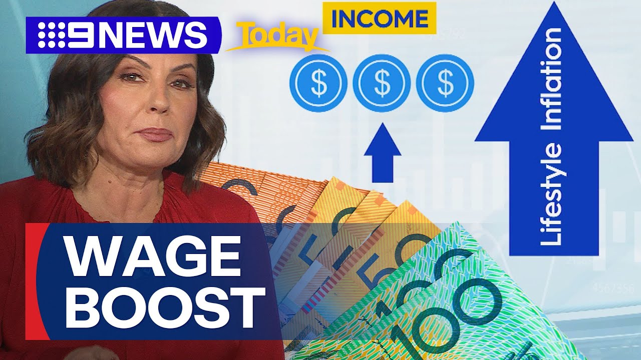Aussies welcome new pay rise as minimum wage set to increase| 9 News ...