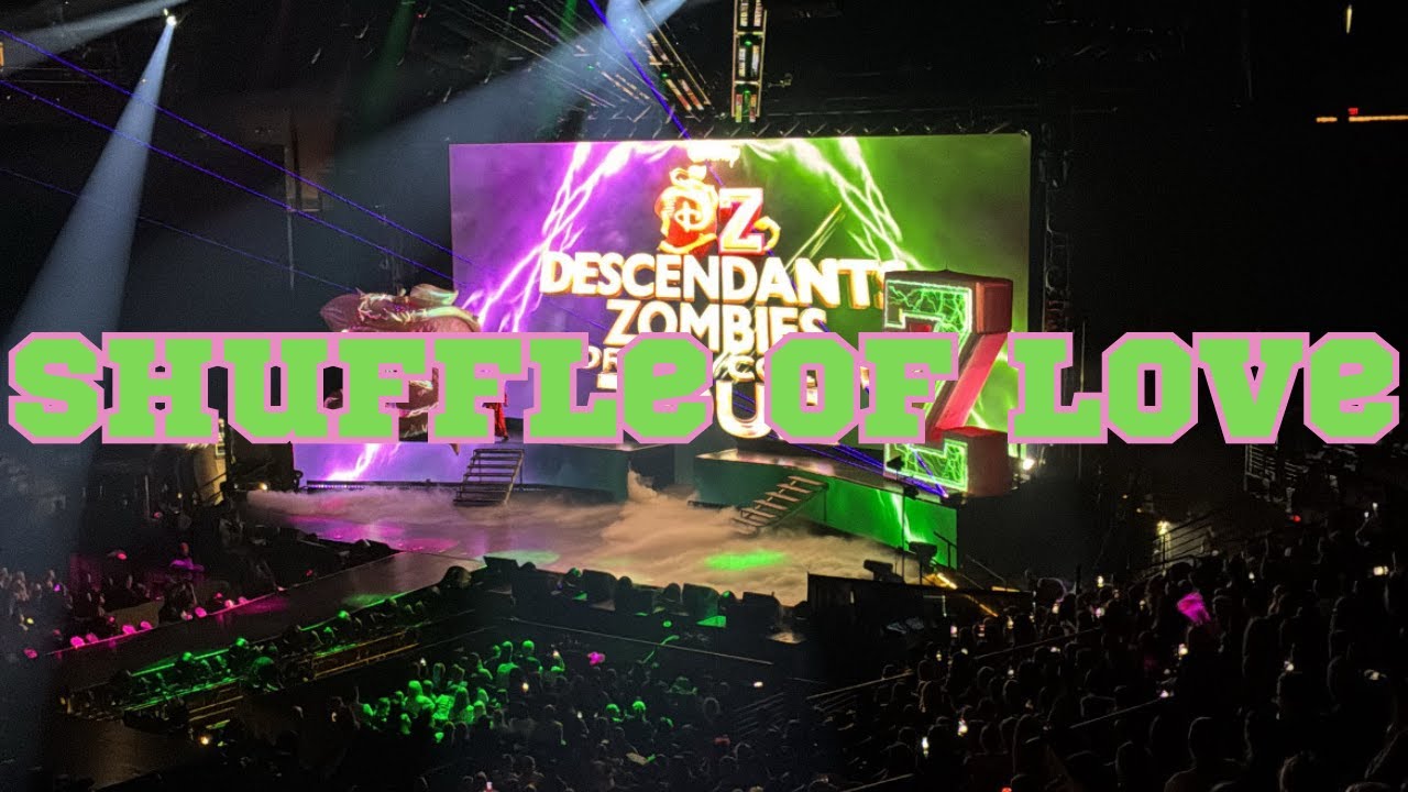 Shuffle Of Love (Live) - Cast -Descendants Zombies Worlds Collide Tour ...