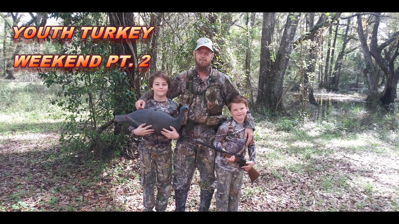 Youth turkey weekend opener!! Logan's first turkey hunt!! - YouTube