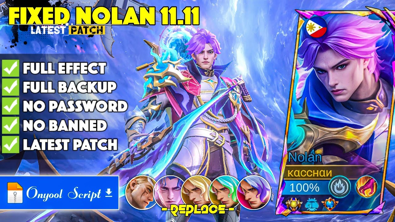 Nolan 11.11 Skin Script | The Navigator | No Password - Full Effect ...