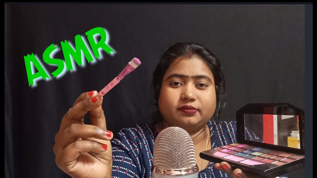 ASMR Makeup on your FACE - YouTube