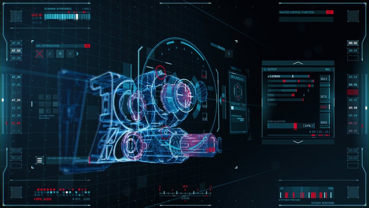 Drone X-Ray FUI - YouTube