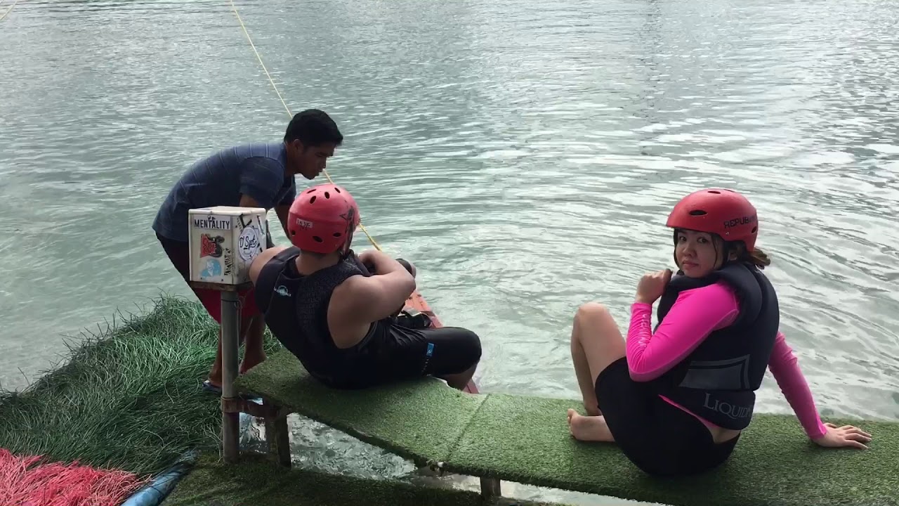 Wakeboarding in Nuvali - YouTube