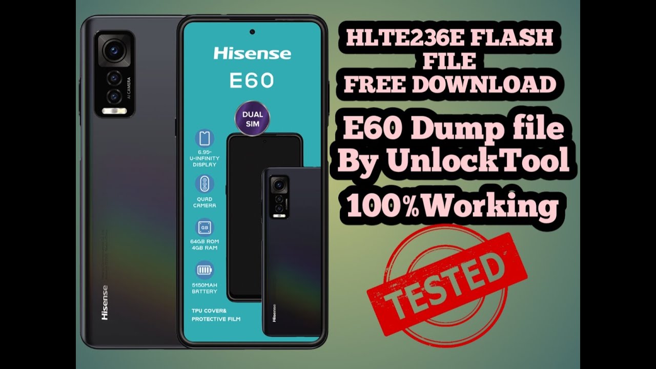 HLTE236E Flash File free Download Hisense E60 Dump File - YouTube
