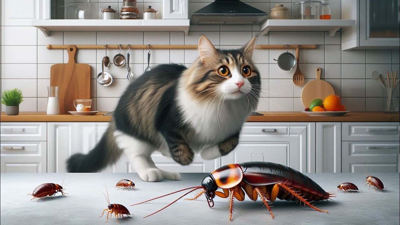 Cat searching cockroaches#cat#trending#cartoon#video#cute#like#funny# ...