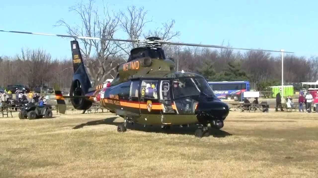 Maryland State Police Shock Trauma Taking Off - YouTube