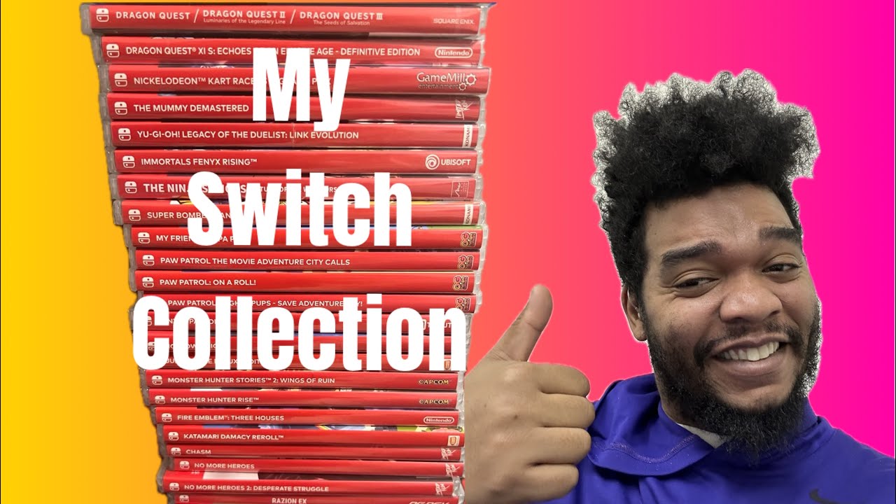My Entire Switch Physical Copy Library - YouTube