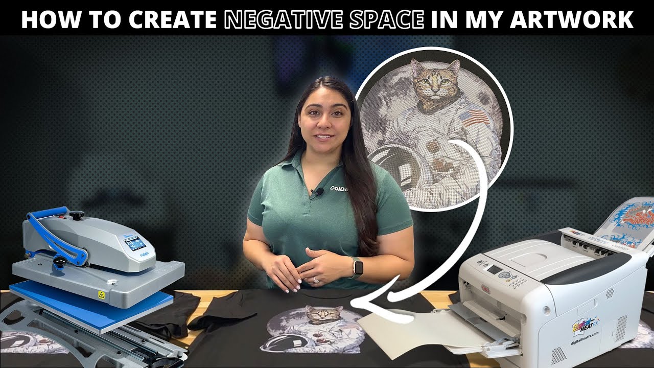 How To Create Negative Space in My Artwork | DigitalHeat FX System ...
