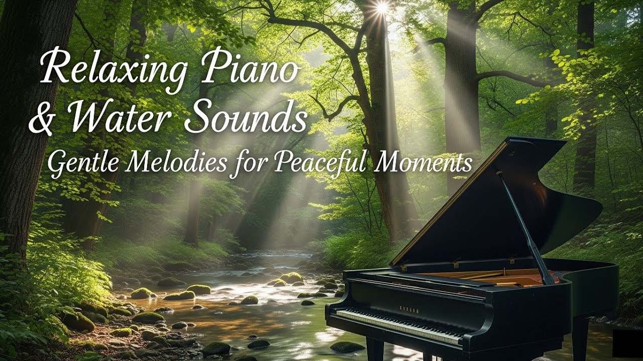 Peaceful Countryside Ambience | Soft Piano & Nature Sounds for Deep ...