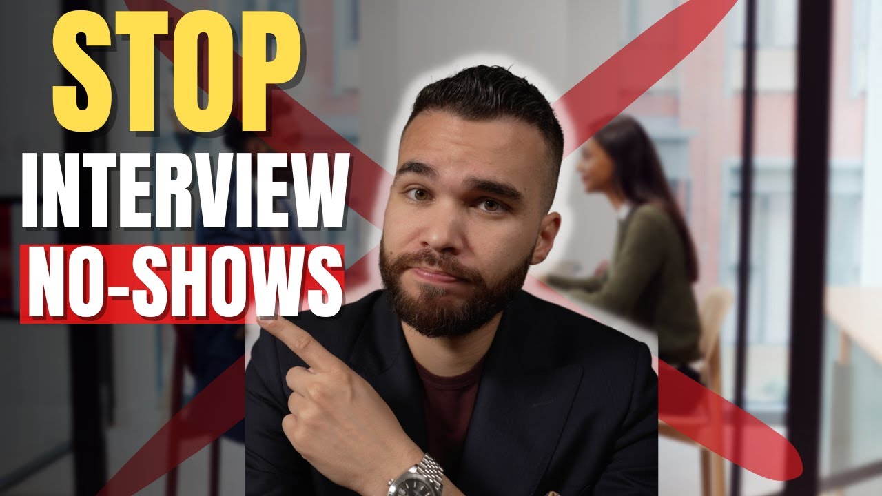 How Did I Reduce Interview NO-SHOWS By Two As A Recruiter? - YouTube