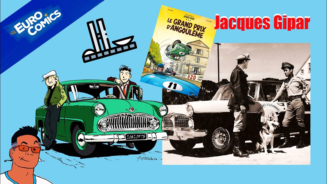 Jacques Gipar - O Grande Prêmio de Angoulême (Entrevista com Jean-Luc ...