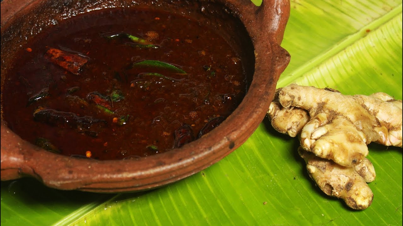 Onasadya | Inchi curry | Inji curry | പുളിയിഞ്ചി | ഇഞ്ചിക്കറി | FuzeHD ...