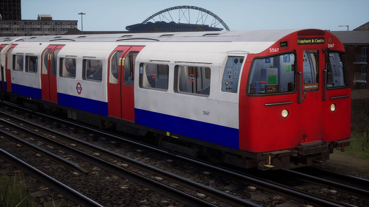 1972 Tube Stock | Full Bakerloo Line Run | Train Sim World 4 - YouTube