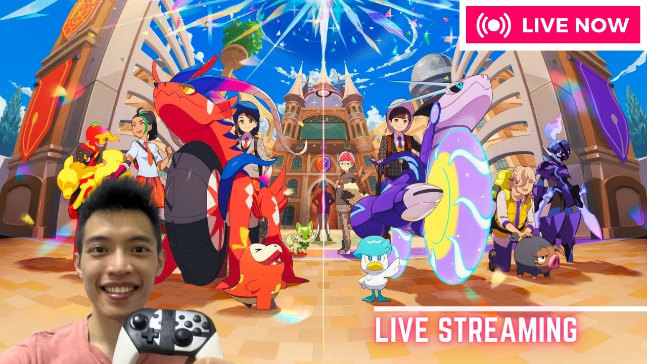 Pokemon Violet | Live stream - YouTube